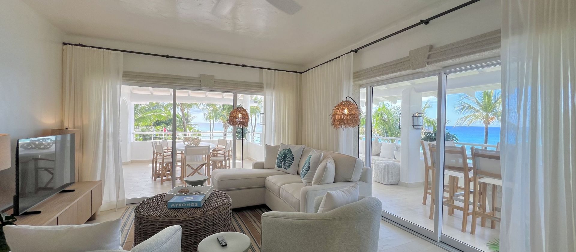 Glitter Bay 301 'The Lighthouse' 3 Bedroom Ocean Front Penthouse at Barbados Villa Services ...